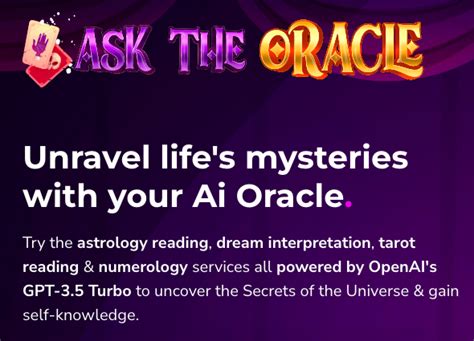 Future Tools Ask The Oracle