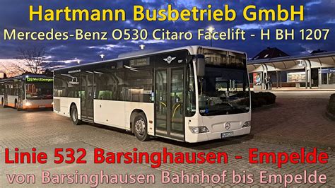 Sound Bus Mercedes Benz O530 Citaro Facelift Von Hartmann Busbetrieb