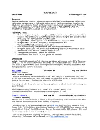 Richard Ward Pdf