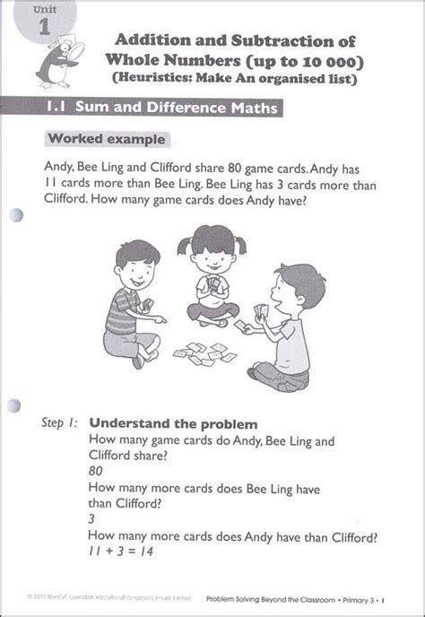 Problem Solving Beyond The Classroom Primary 3 Marshall Cavendish Education 9789814736244