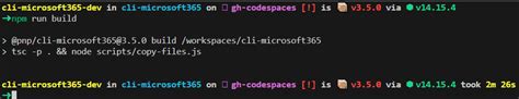 Enhancement Add Codespaces Setup · Issue 1832 · Pnpcli Microsoft365