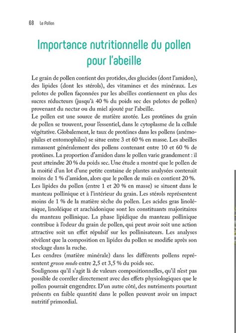 Le Pollen Cet Inconnu Qui Mérite Dêtre Connu