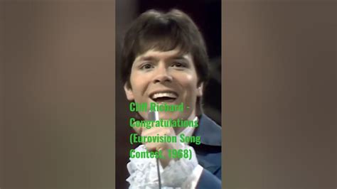 Cliff Richard Congratulations 클리프리차드 Youtube