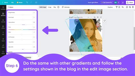 How To Create A Dual Color Lighting Effect In Canva Blogging Guide