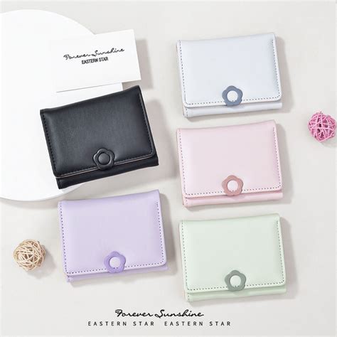 Premium Aesthetic Three Fold Wallet Preeti