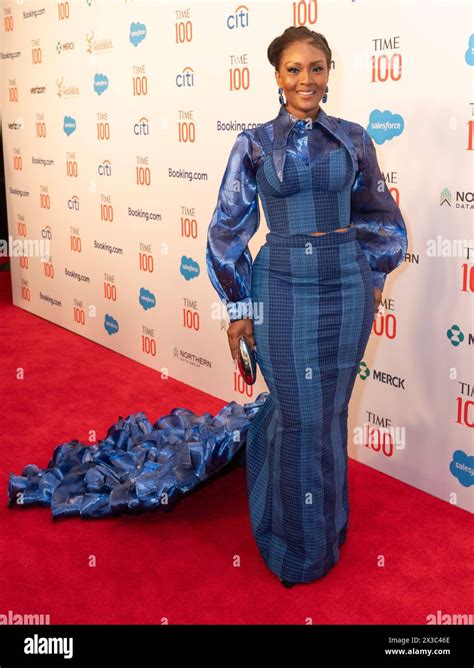 Osas Ighodaro Attends Time100 Gala At Jaz At Lincoln Center In New York