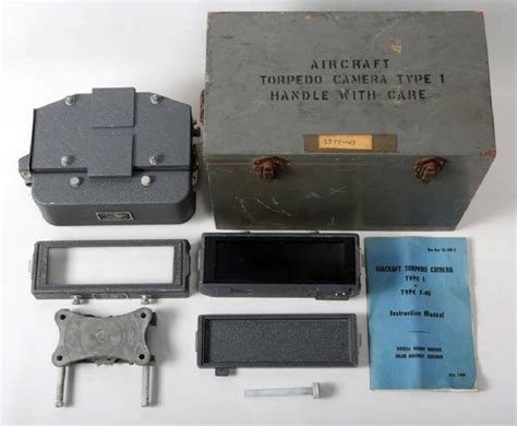 Wwii Us Navy Aircraft Torpedo Camera Oct 26 2018 Centurion