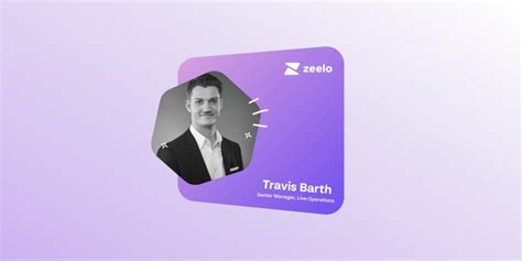 Zeelo On Linkedin Voices From The Pod Travis Barth Sr Manager Live Operations