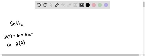 Solved What Shape Would Seh2 Have Draw The Molecule