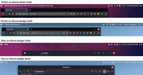SOLVED Inconsistency In Behaviour And Design On UB 18 04 Vs UB 20 04