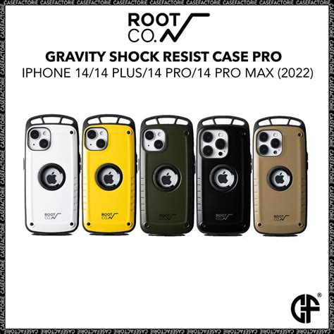 Root Co Gravity Shock Resist Case Pro For Iphone 14 14 Plus 14 Pro 14