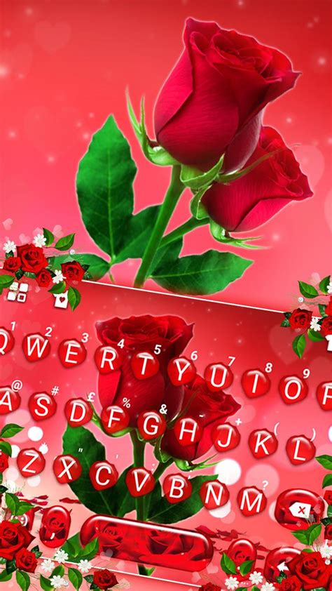 Android Için Love Red Rose Theme Apk İndir
