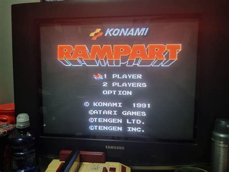 Rampart Famicom Version By Konami R Famicom