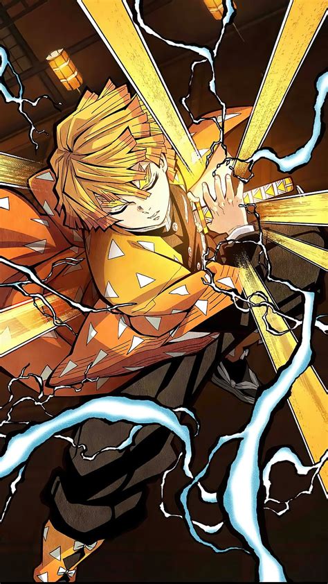 Details 118 Demon Slayer Zenitsu Wallpaper Best Noithatsi Vn