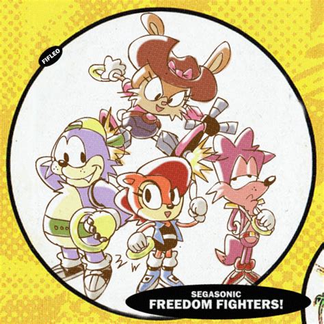 Segasonic Freedom Fighters By Fifleo On Newgrounds