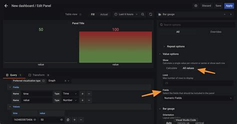 Hide Time Column In Grafana Bar Gauge Time Series Panel Grafana Labs Community Forums