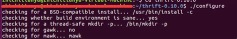 ubuntu16 04下安装和编译thrift0 10 0 darling forever的博客 csdn博客
