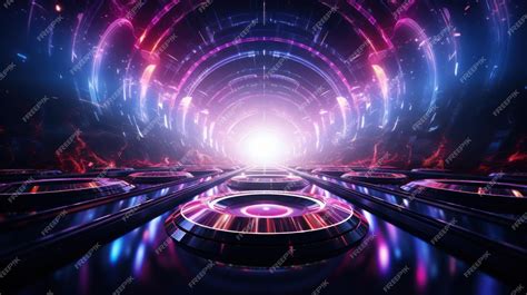 Premium Photo Electronic Dance Music Edm Music Background