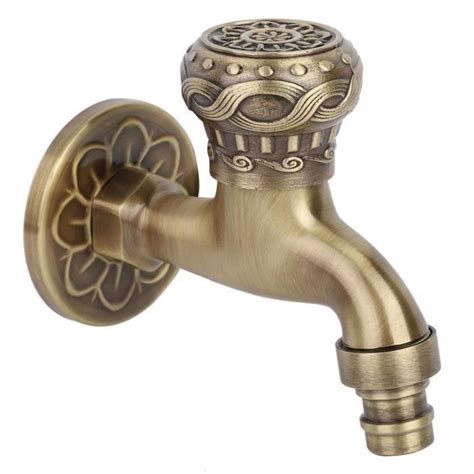 YOSOO Robinet de machine à laver Robinet d eau fixé au mur de machine à