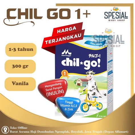 Jual Chil Go Powder Vanila Madu Gr Gr Susu Pertumbuhan Anak Morinaga Chil Go