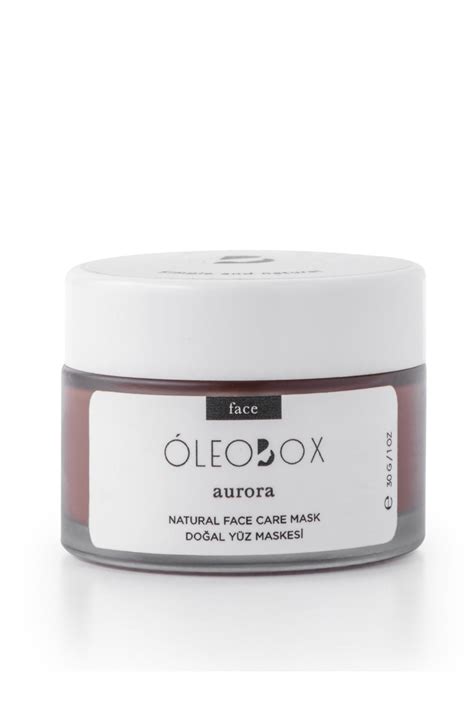 Oleobox Hassas Ciltlere Uygun Doğal Anti akne Maskesi Aurora