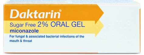 Daktarin Sugar Free 2 Oral Gel 15g Medino
