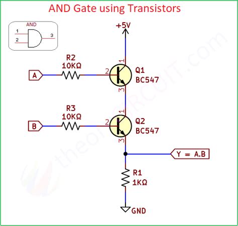 Design Logic Gates Using Transistors