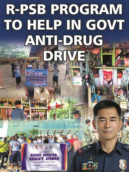 R Psb Program To Help In Govt Anti Drug Drive Journal News Online
