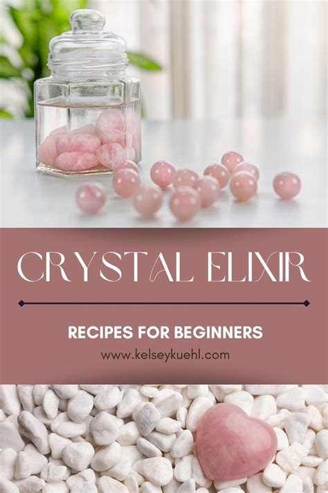 Crystal Elixir Recipes For Beginners Elixir Recipe Crystals Elixir