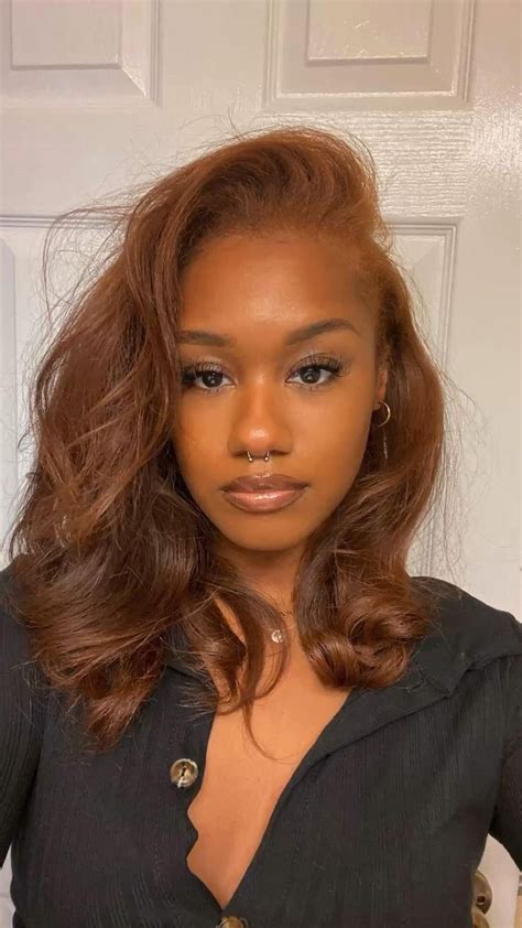 Black Girl Hair Colors Pretty Hair Color Hair Inspo Color Hair Color