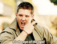 Supernatural Dean Eye Of The Tiger 