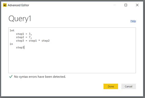 Chris Webbs Bi Blog Understanding Let Expressions In M For Power Bi And Power Query