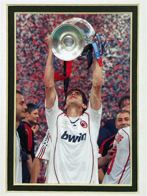 Authentically Signed Kaka Signed Shirt Ac Milan 2007 Mounts And Frames Bespoke Memorabilia