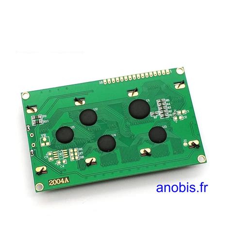 Ecran Lcd 2004 Hd44780 Rétroéclairé Pour Arduino Et Raspberry Anobis Ecran Lcd 2004 Hd44780 Rétroéclairé Pour Arduino Et Raspberry Anobis