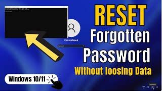 How To Reset Forgotten Password In Windows 10 Without Losing Data