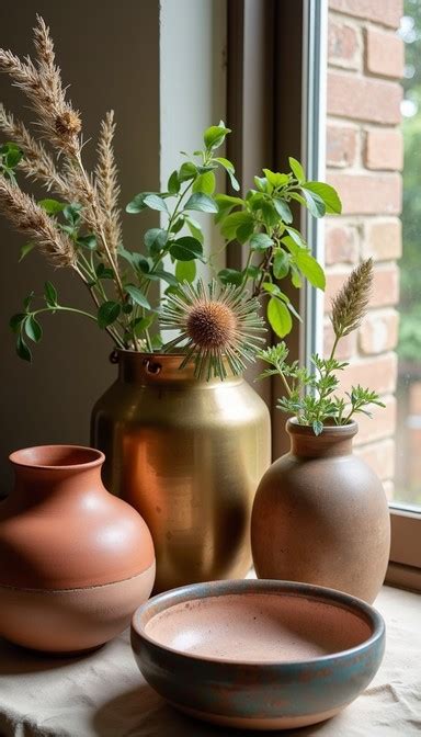 Free Botanical Brass Collection Image Pottery Ceramics Brass