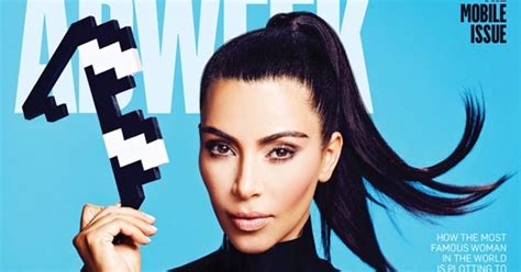 Kim Kardashian Adweek Cover Normal Family Quote