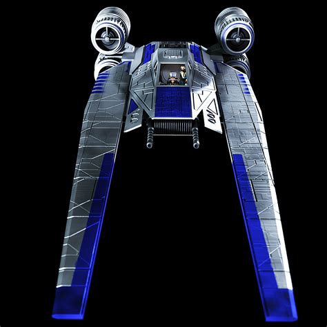 Ut 60d U Wing Starfighter Support Craft For 3 75 Inch 1 18 Scale