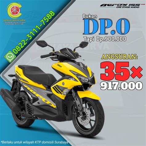 Kredit Yamaha Aerox Homecare