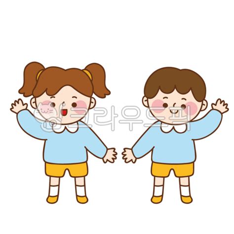 이린이캐릭터 유치원생 어린이 어린이일러스트 어린이얼굴 사진 이미지 일러스트 캘리그라피 살풋작가
