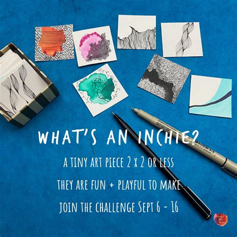 Join The Inchie Challenge 2022 Mindful Art Studio®