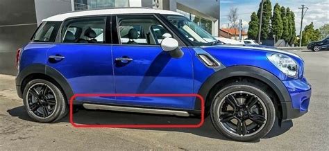 New Genuine Mini R60 All4 Side Skirt Covering Chrome Right Os