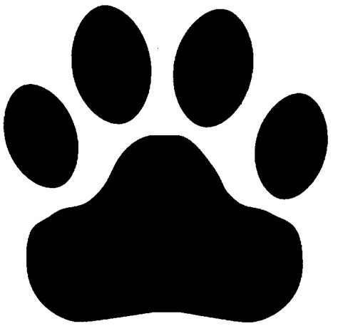 Wolf Paw Print Clipart Best