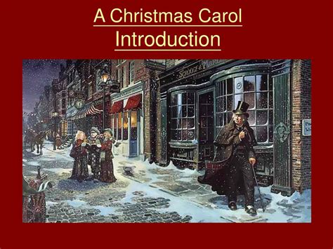 PPT A Christmas Carol Introduction PowerPoint Presentation Free