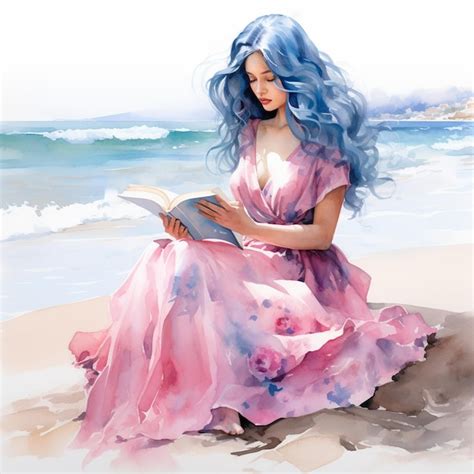 Premium Ai Image A Woman Reading A Book