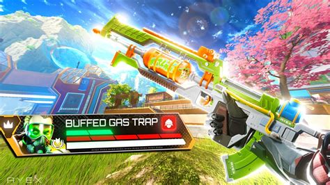 New Caustic Buff Has Broken Abilities In Apex Legends Youtube