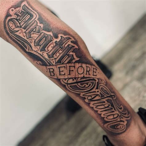 Death Before Dishonor Tattoo Designs You Need To See In 2024
