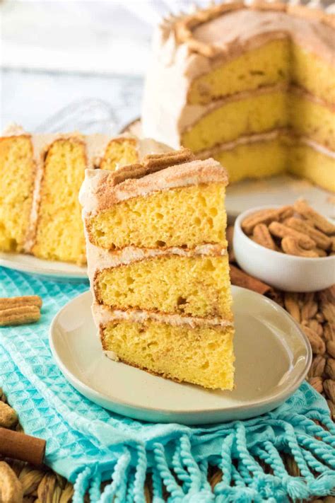 Snickerdoodle Cake With Cinnamon Buttercream Simply Stacie