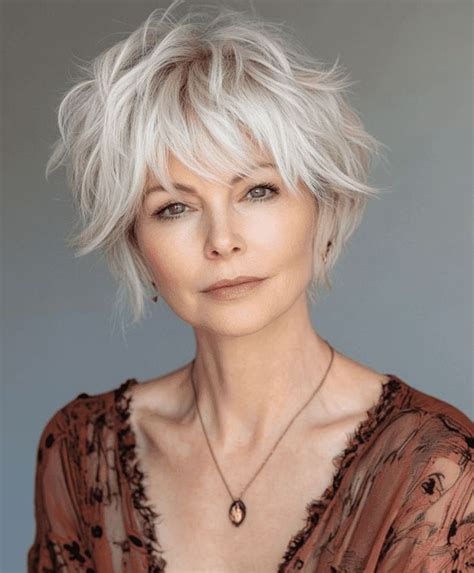 21 Youthful Shaggy Bob Haircuts For Women Over 50 With Fine Hair Hair