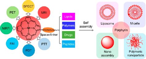 Schematic Illustration Of Different Porphyrin Based Nanomedicines